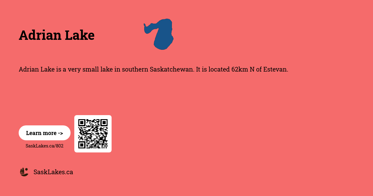 Adrian Lake - SaskLakes