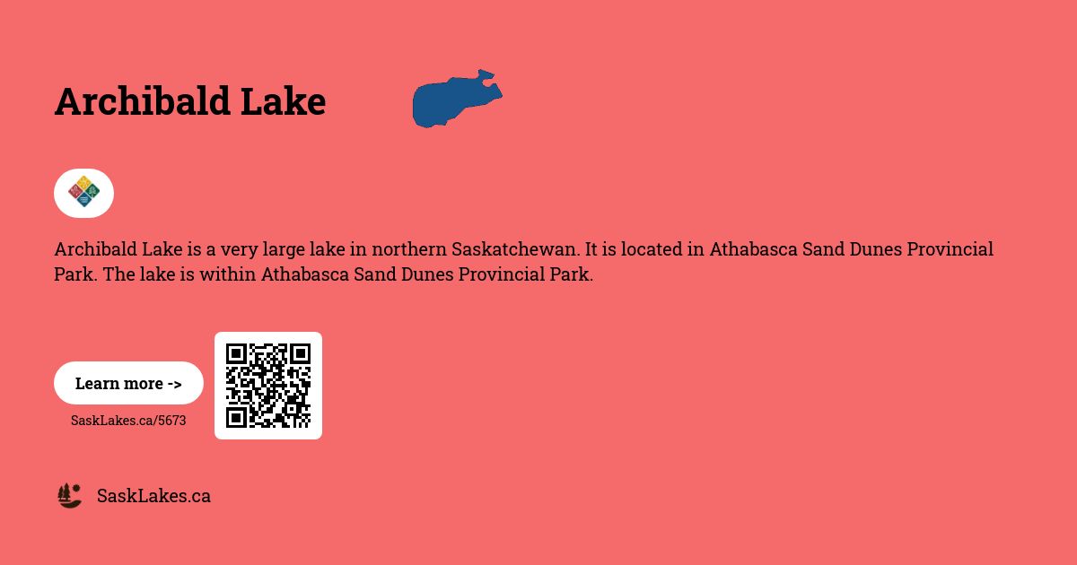 Archibald Lake - SaskLakes