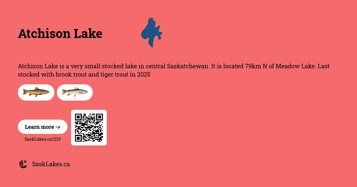 Atchison Lake - SaskLakes