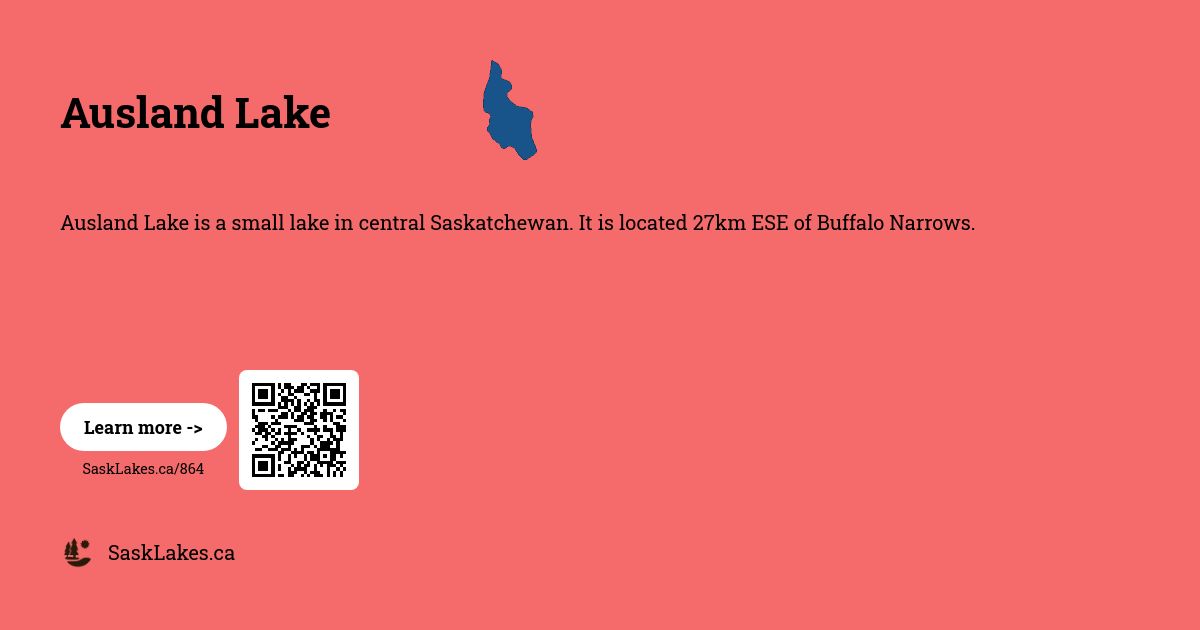 Ausland Lake - SaskLakes