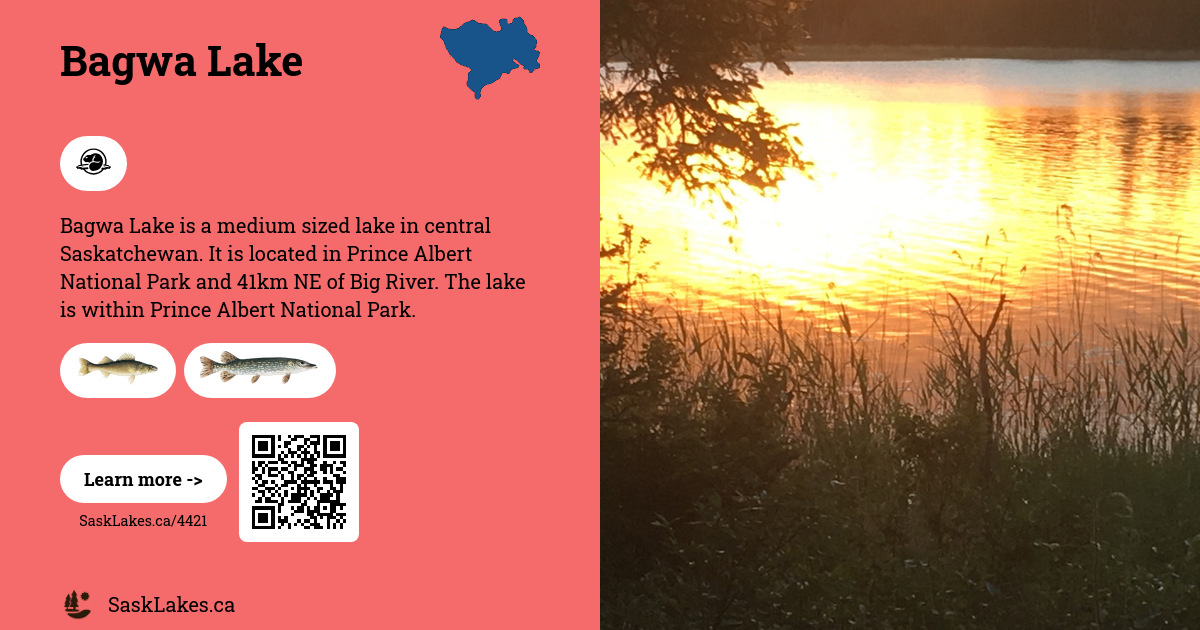 Bagwa Lake - SaskLakes