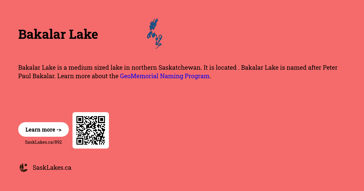 Bakalar Lake - SaskLakes
