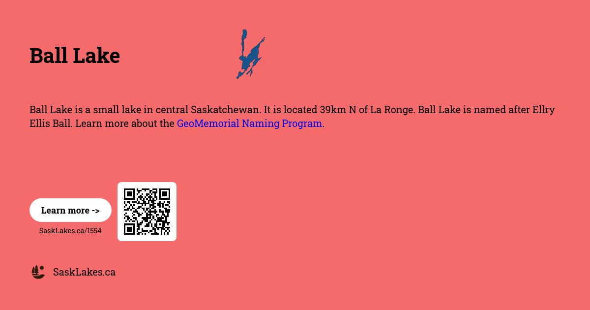 Ball Lake - SaskLakes