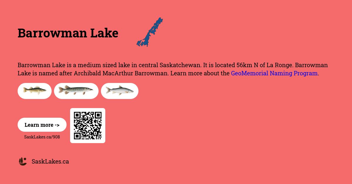 Barrowman Lake - SaskLakes