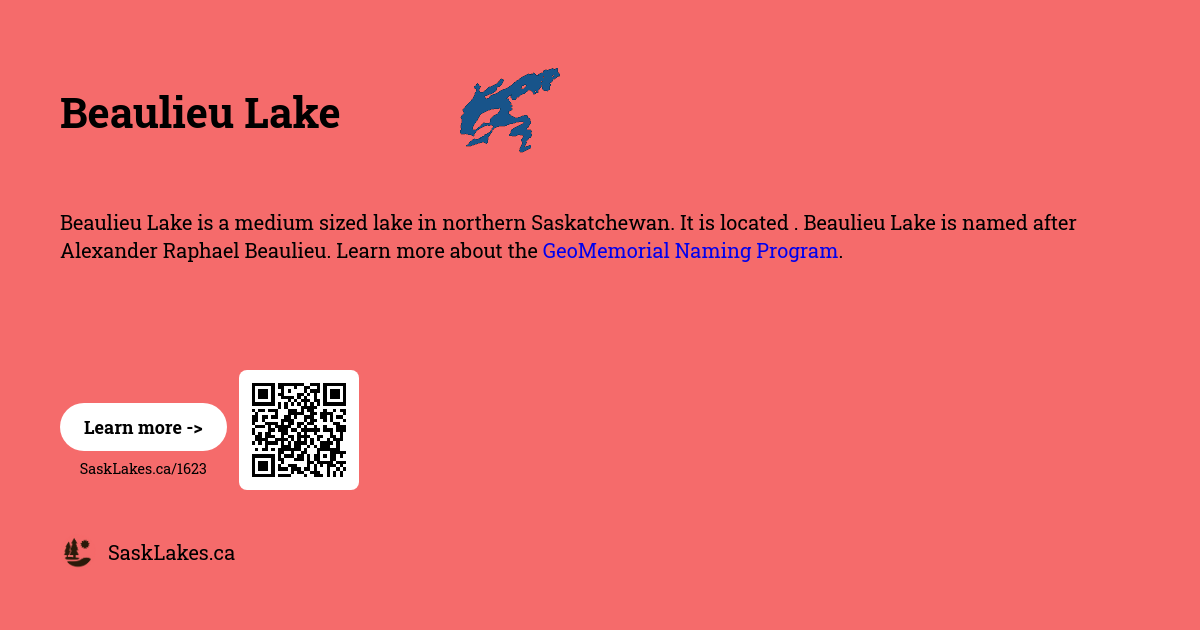 Beaulieu Lake - SaskLakes