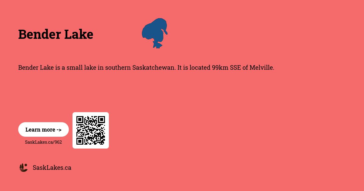 Bender Lake - SaskLakes