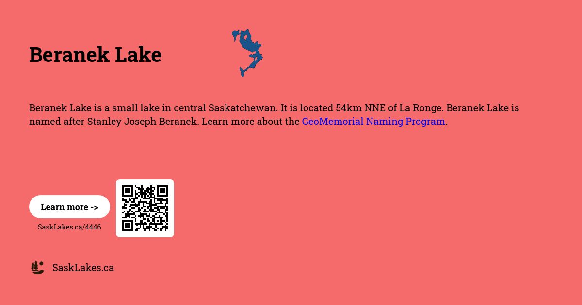 Beranek Lake - SaskLakes