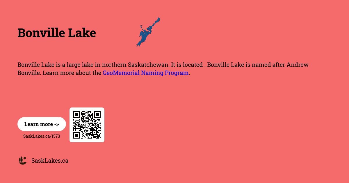 Bonville Lake - SaskLakes
