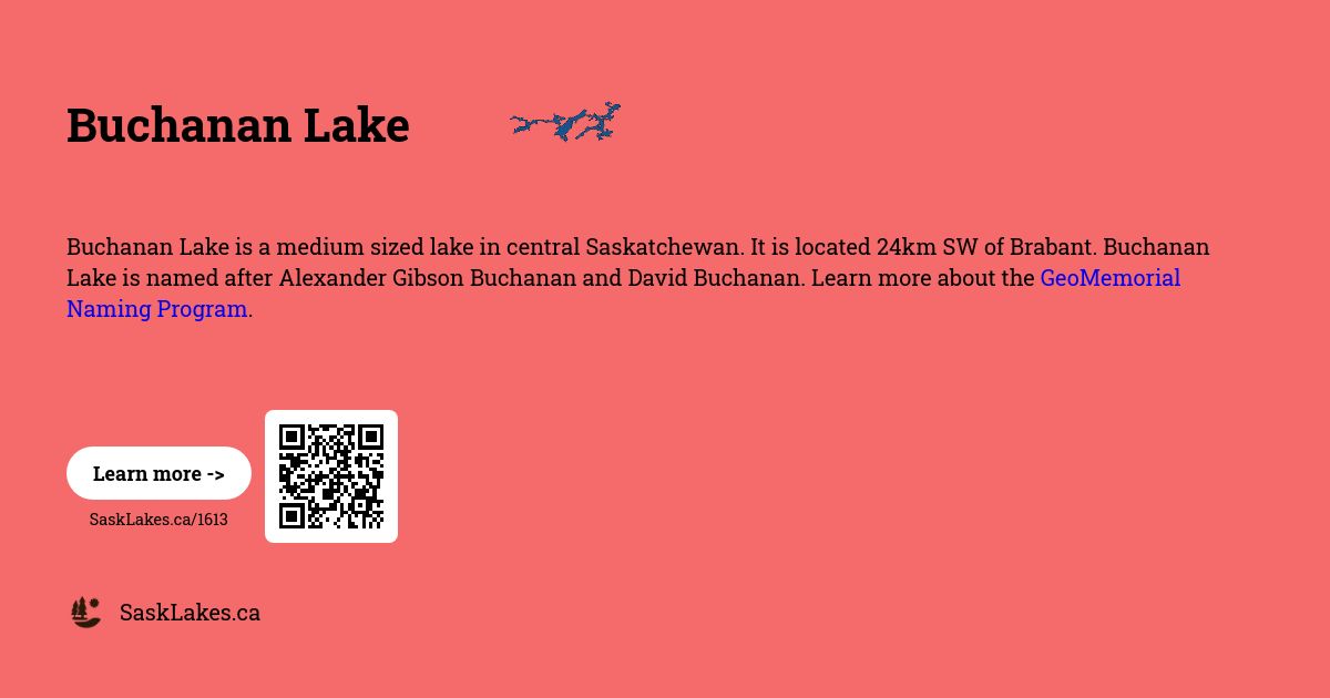 Buchanan Lake - SaskLakes