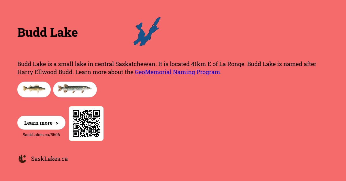 Budd Lake - SaskLakes