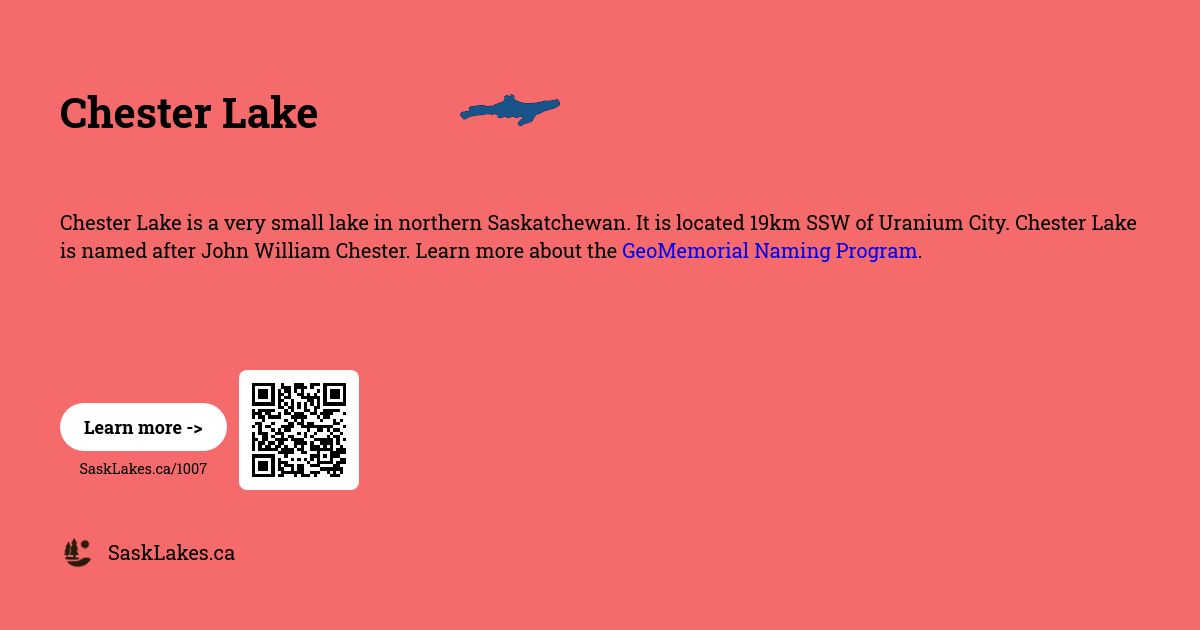 Chester Lake - SaskLakes