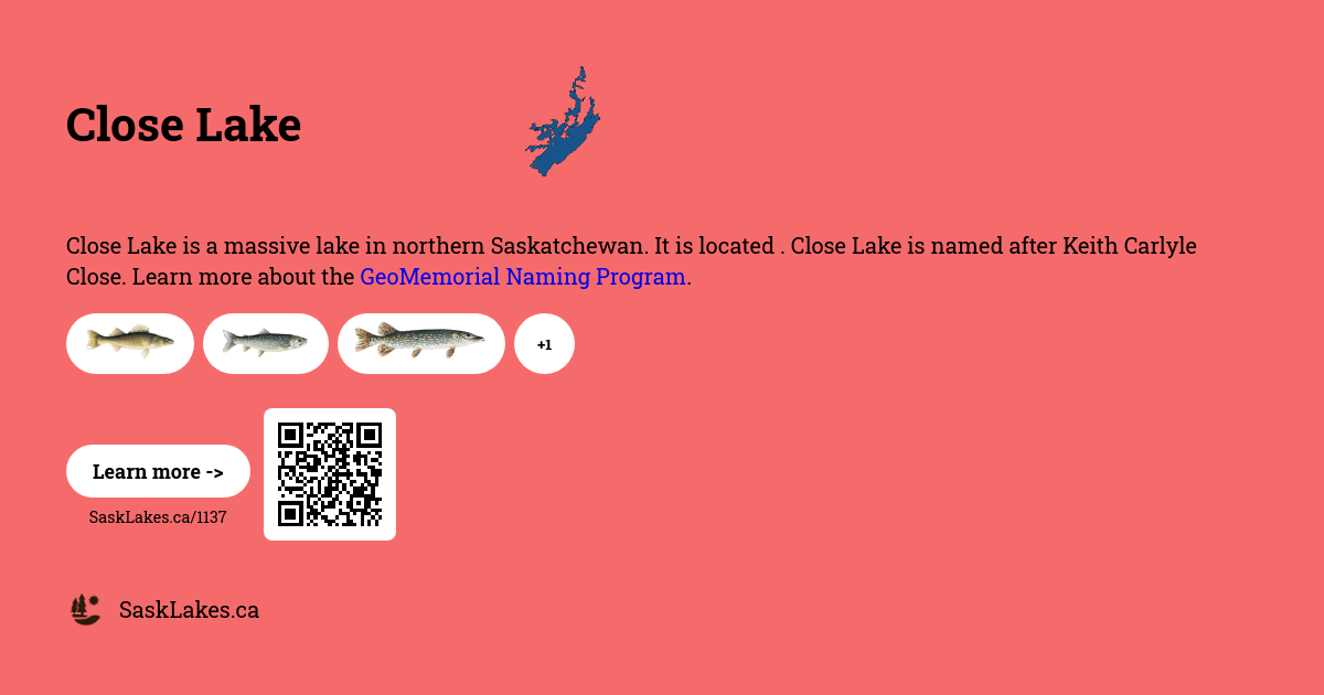 Close Lake - SaskLakes