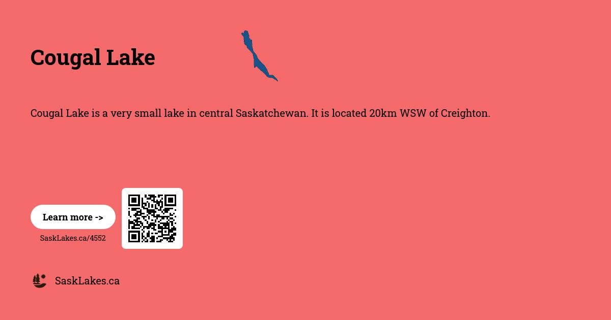 Cougal Lake - SaskLakes