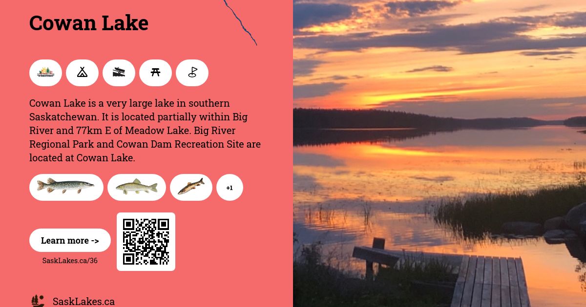 Cowan Lake - SaskLakes
