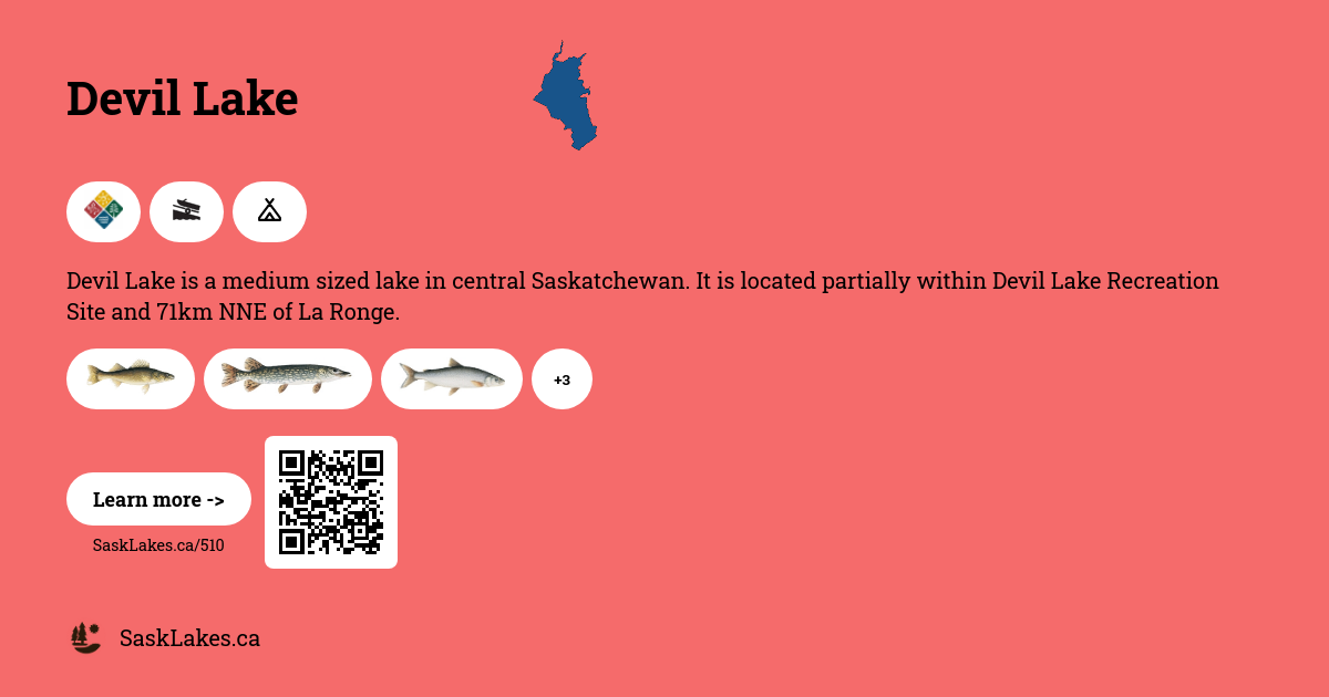 Devil Lake - SaskLakes