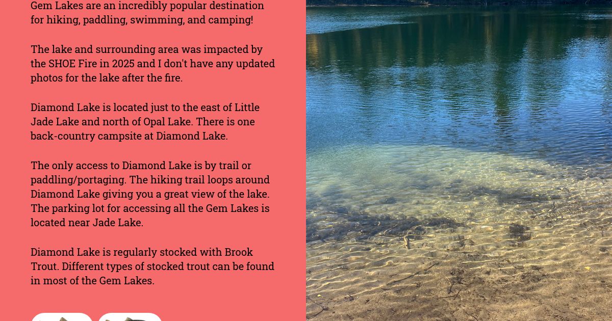 Diamond Lake - SaskLakes