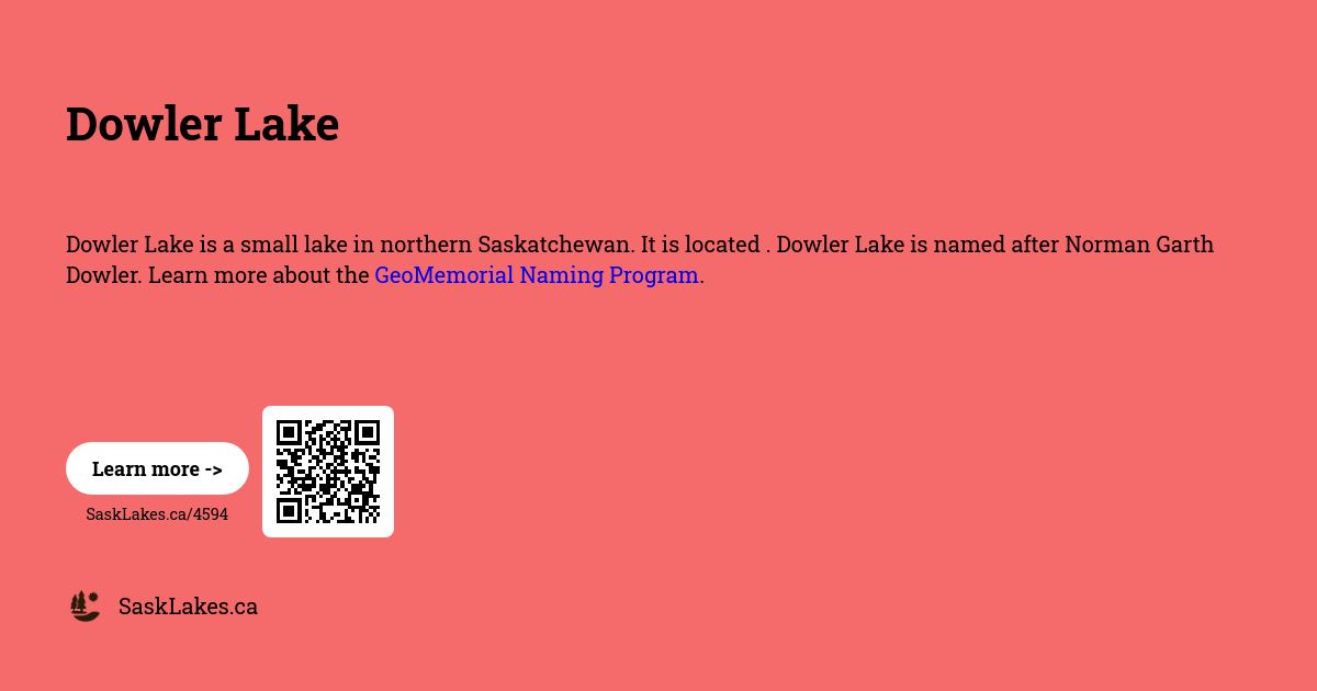 Dowler Lake - SaskLakes