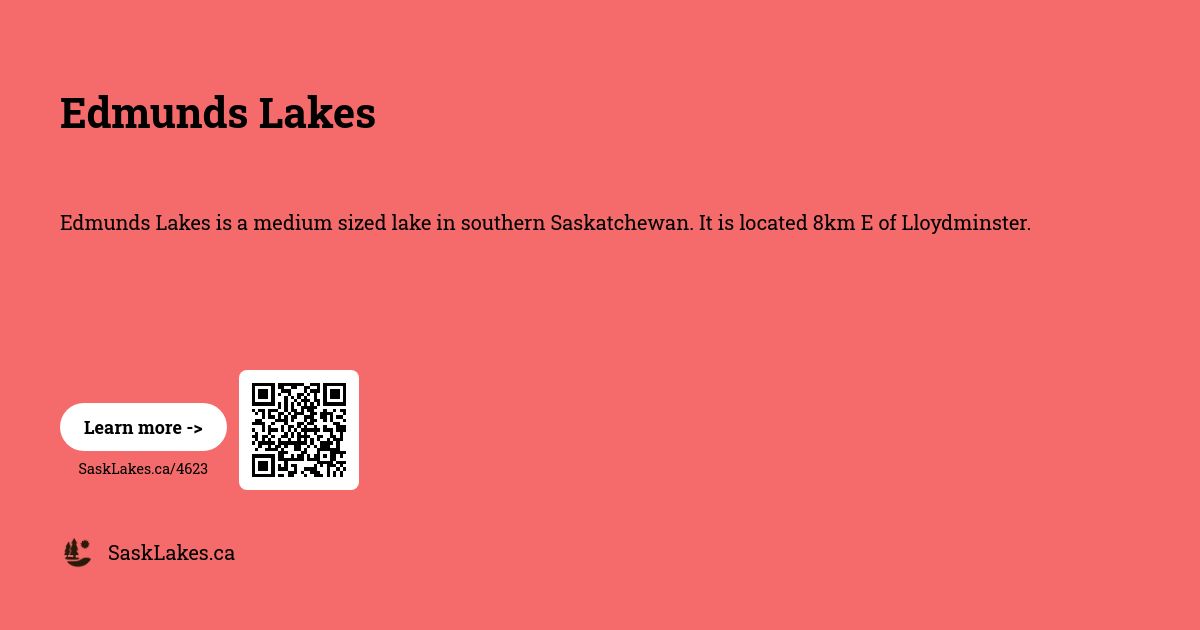 Edmunds Lakes - SaskLakes