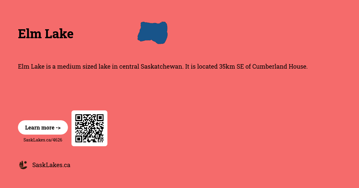 Elm Lake - SaskLakes