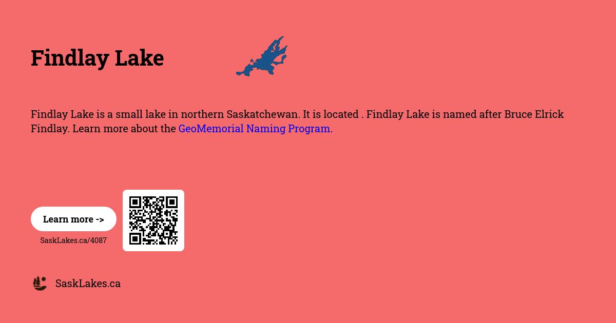 Findlay Lake - SaskLakes