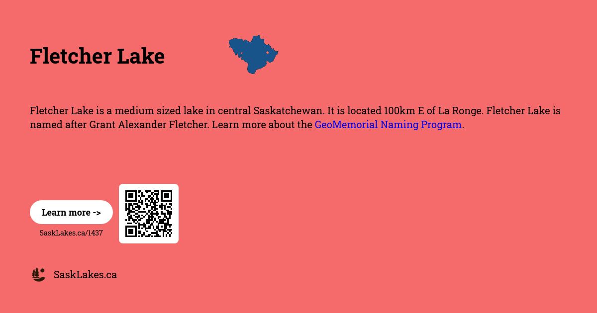 Fletcher Lake - SaskLakes