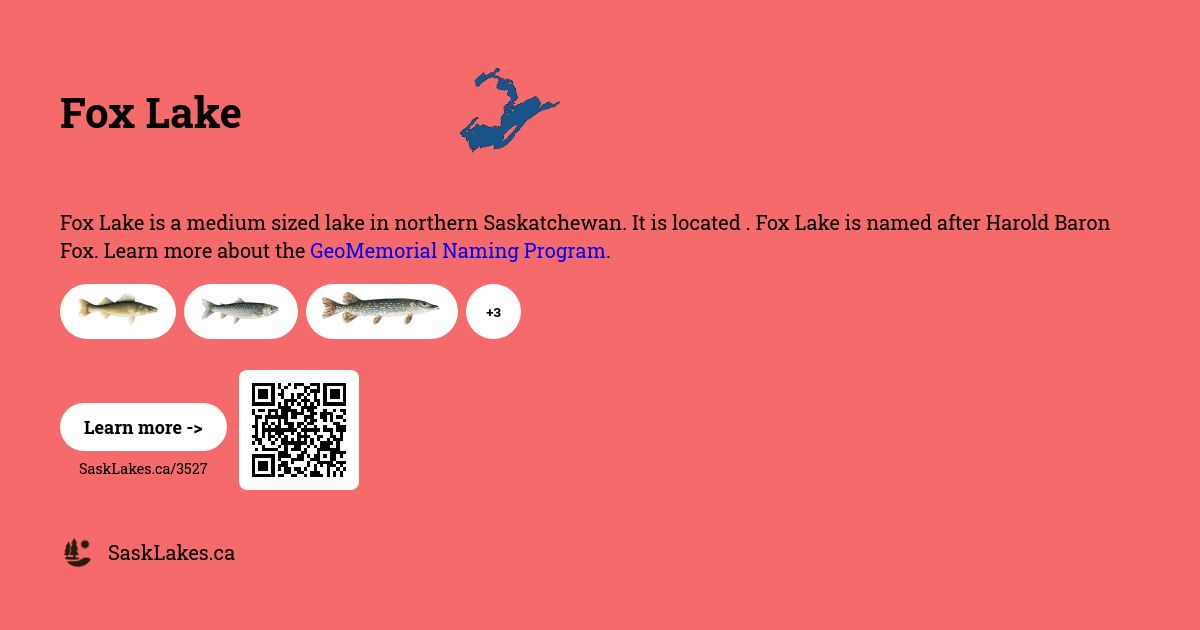 Fox Lake - SaskLakes