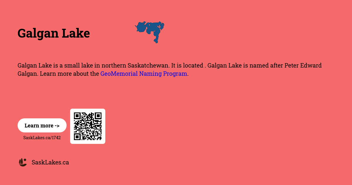 Galgan Lake - SaskLakes