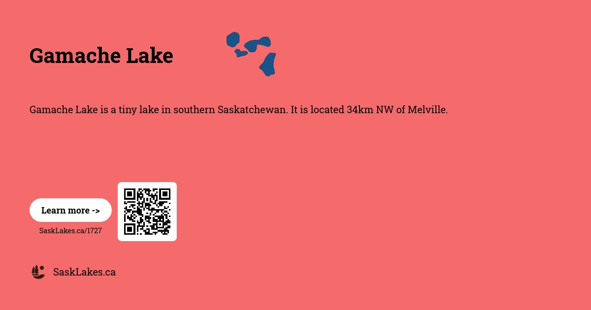 Gamache Lake - SaskLakes