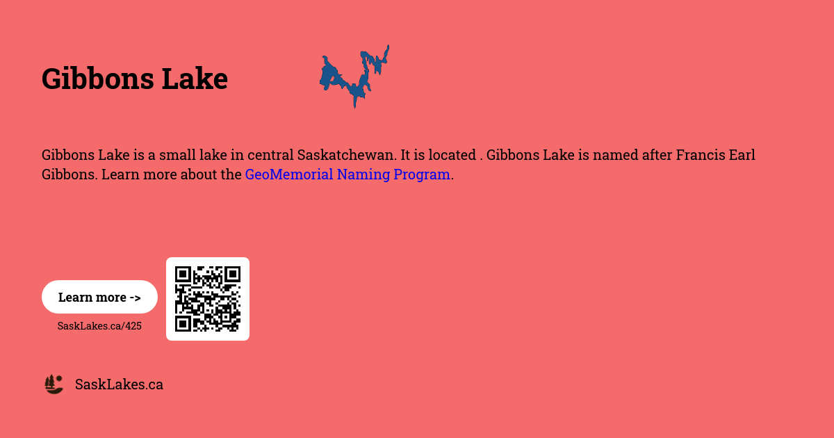 Gibbons Lake - SaskLakes
