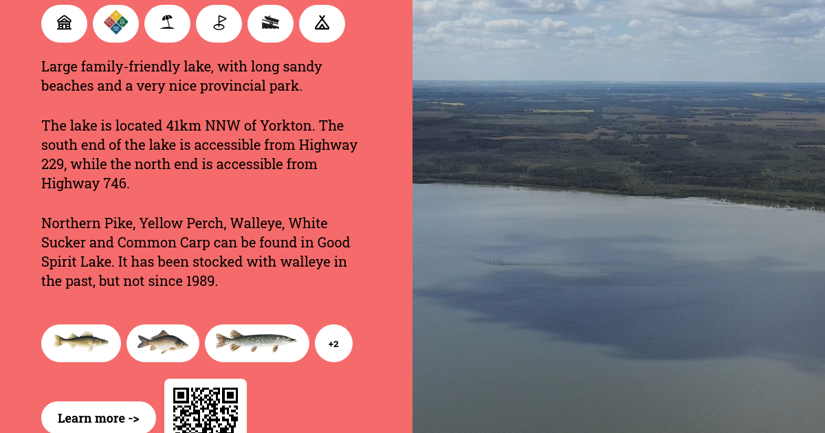 Good Spirit Lake - SaskLakes