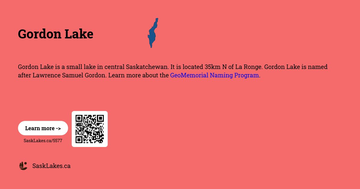 Gordon Lake - SaskLakes