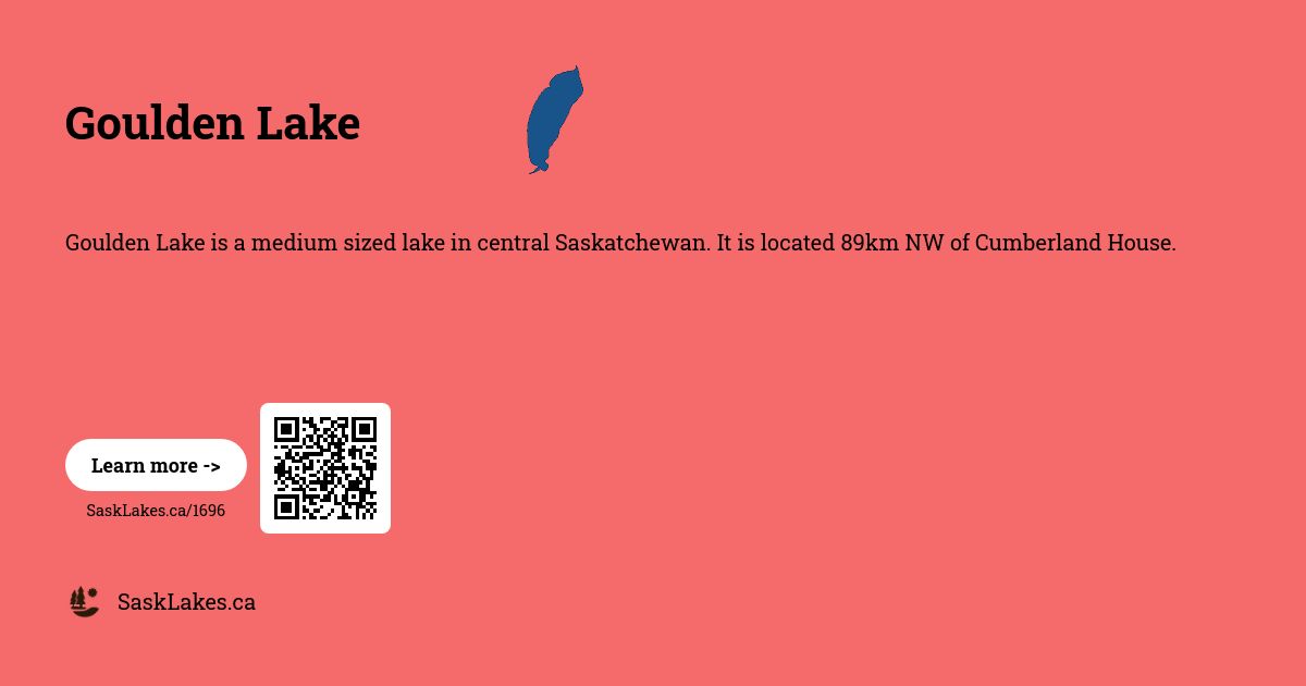 Goulden Lake - SaskLakes