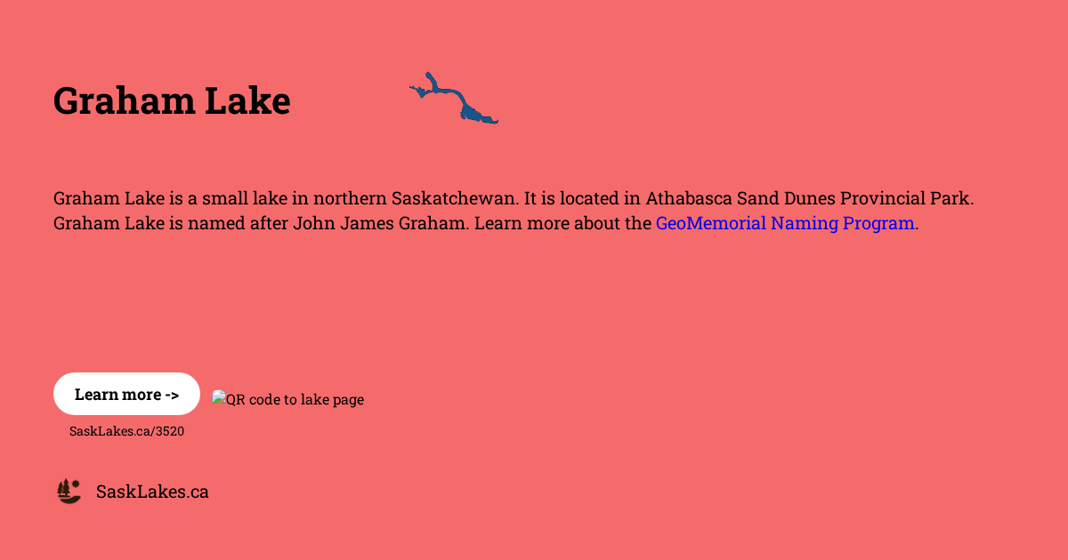 Graham Lake - SaskLakes
