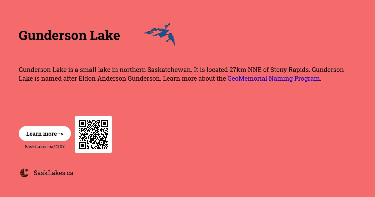 Gunderson Lake - SaskLakes