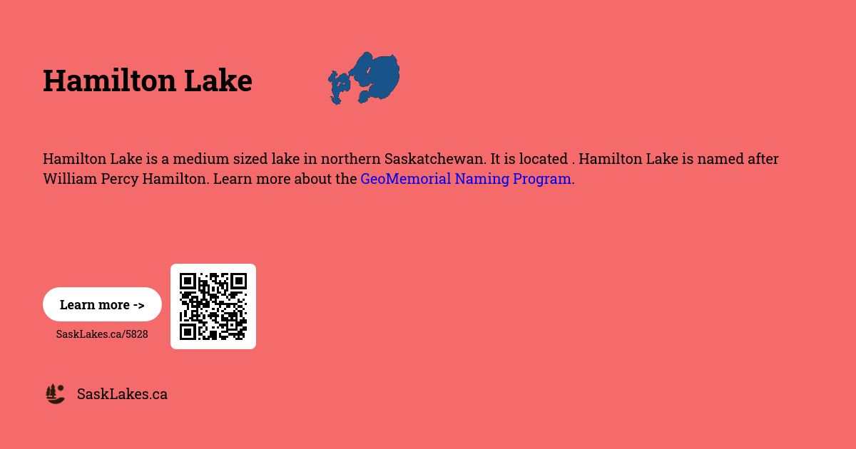 Hamilton Lake - SaskLakes