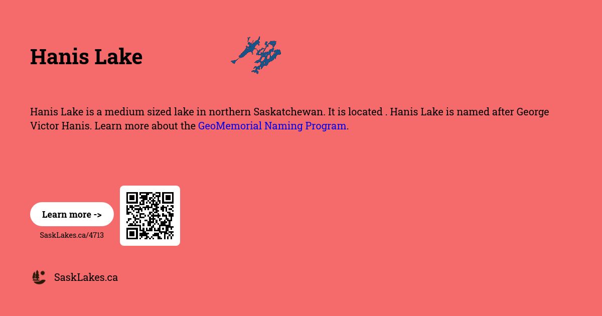 Hanis Lake - SaskLakes
