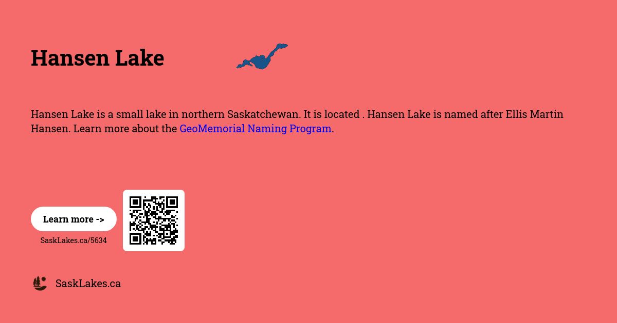 Hansen Lake - SaskLakes