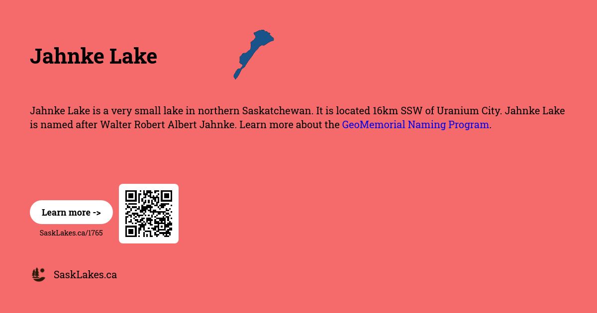Jahnke Lake - SaskLakes