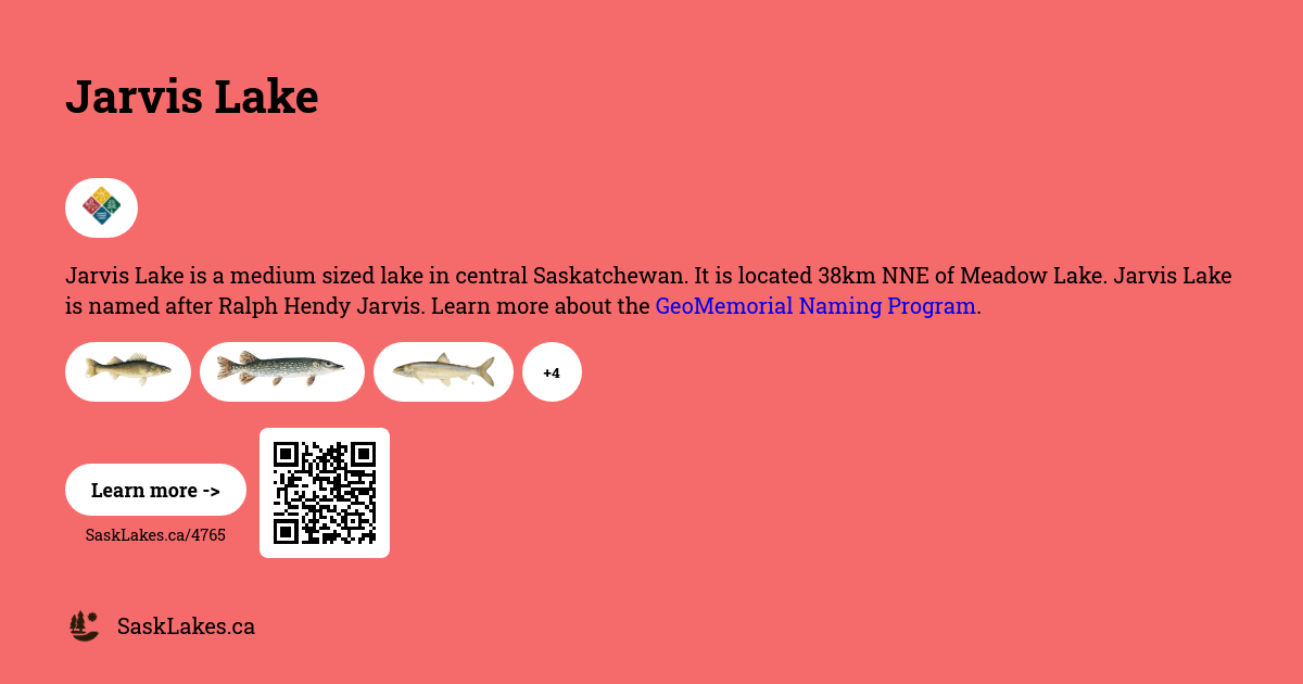 Jarvis Lake - SaskLakes