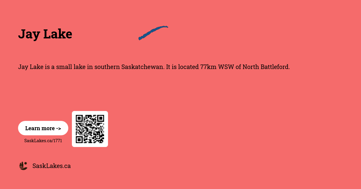 Jay Lake - SaskLakes