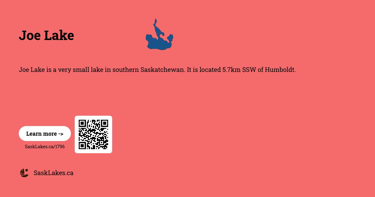 Joe Lake - SaskLakes