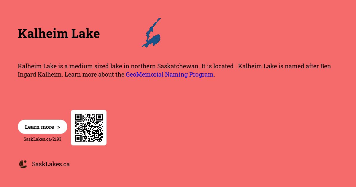 Kalheim Lake - SaskLakes