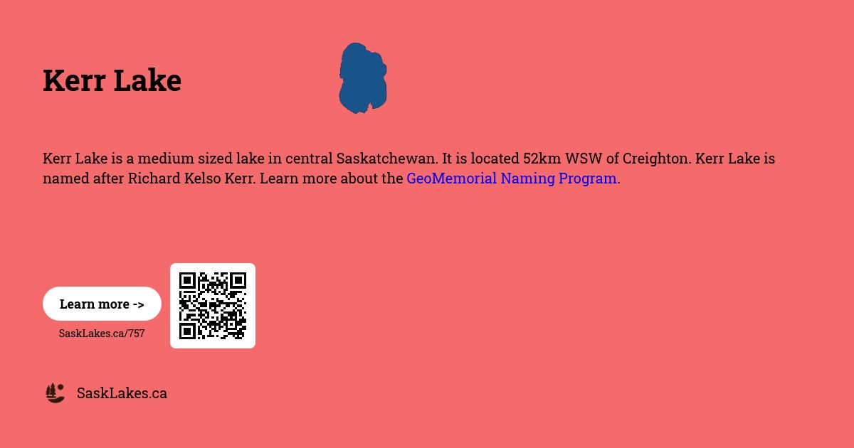 Kerr Lake - SaskLakes