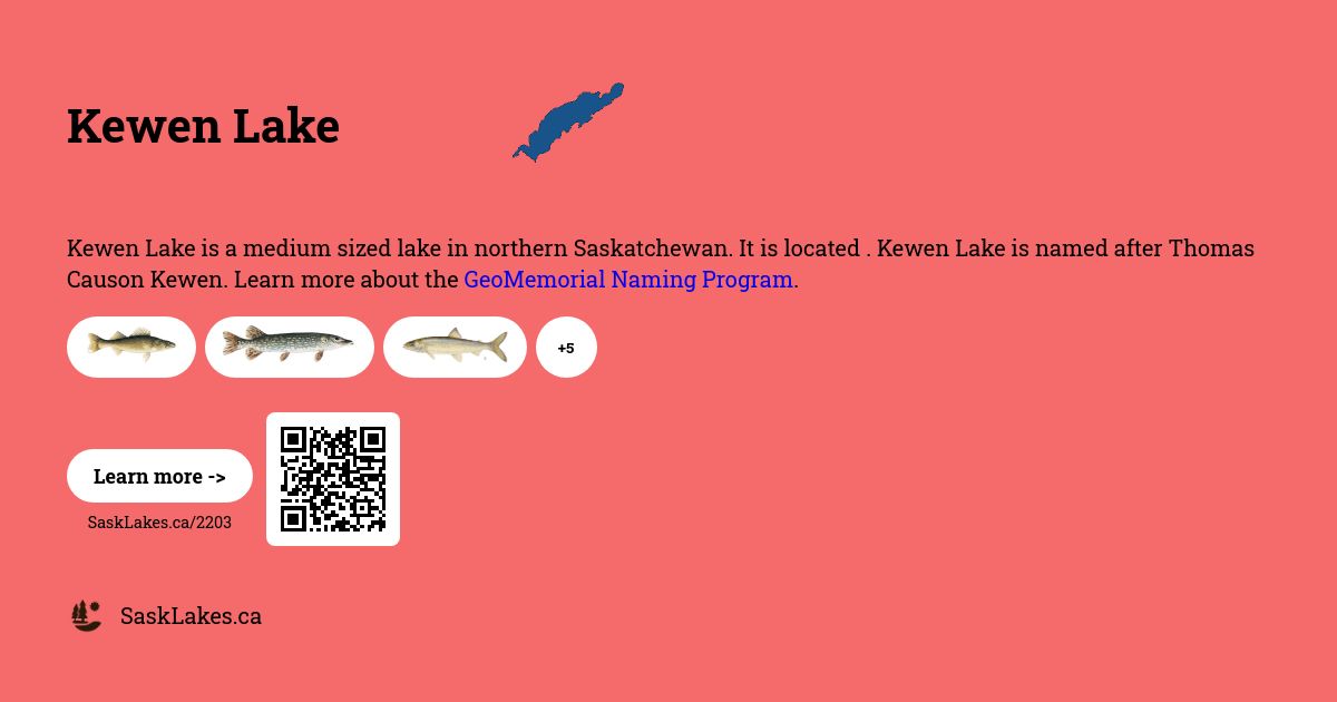 Kewen Lake - SaskLakes