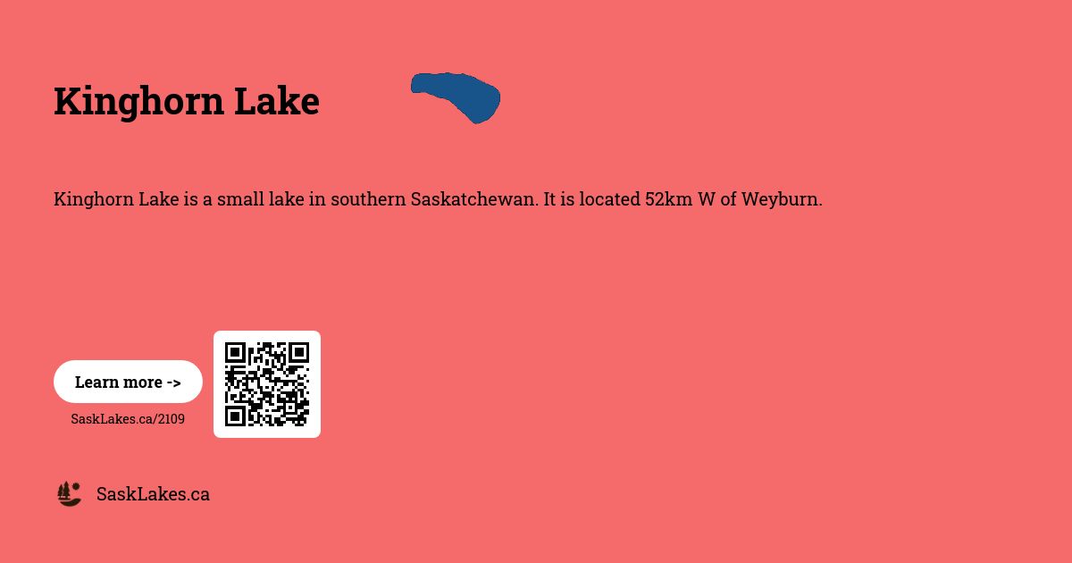 Kinghorn Lake - SaskLakes