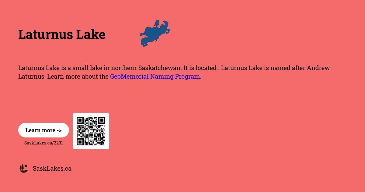 Laturnus Lake - SaskLakes