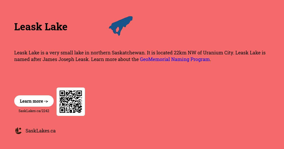 Leask Lake - SaskLakes