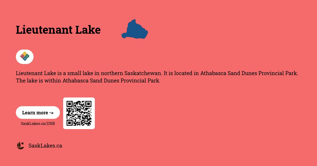 Lieutenant Lake - SaskLakes