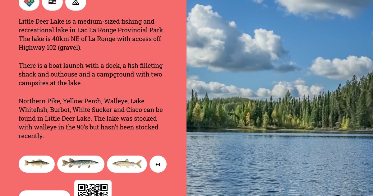 Little Deer Lake - SaskLakes