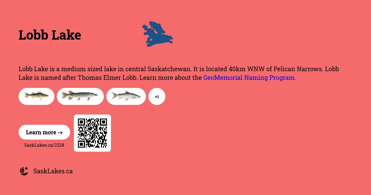 Lobb Lake - SaskLakes